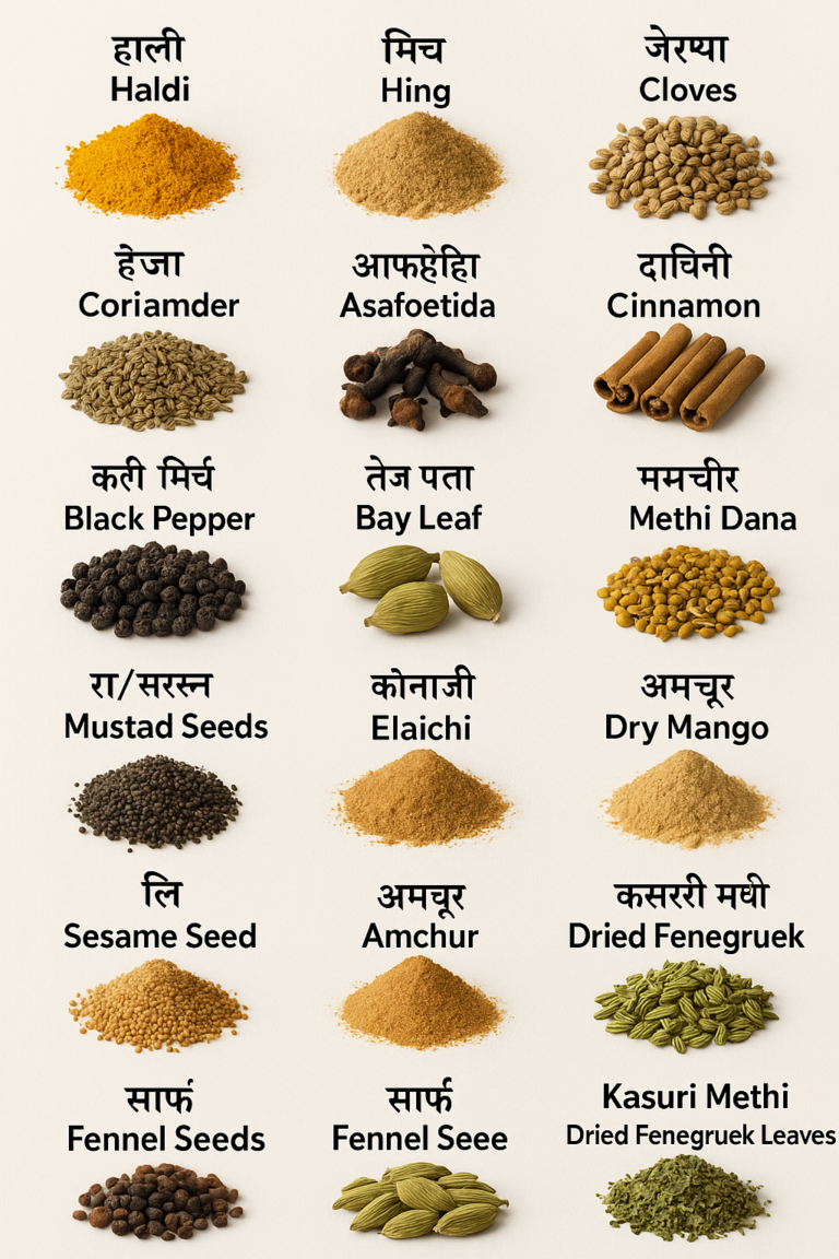 Spices names in english – Spreading Skills